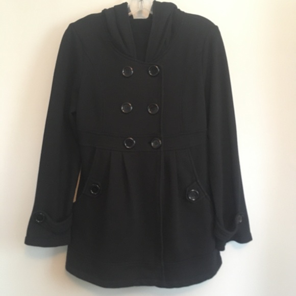 Doki Geki | Jackets & Coats | Reduced Doki Geki Black Hooded Jacket ...